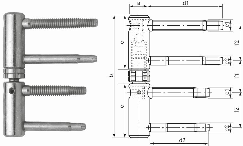 SFS Sassba 3D Türband CDM/20 ST. hell verzinkt | 51084951